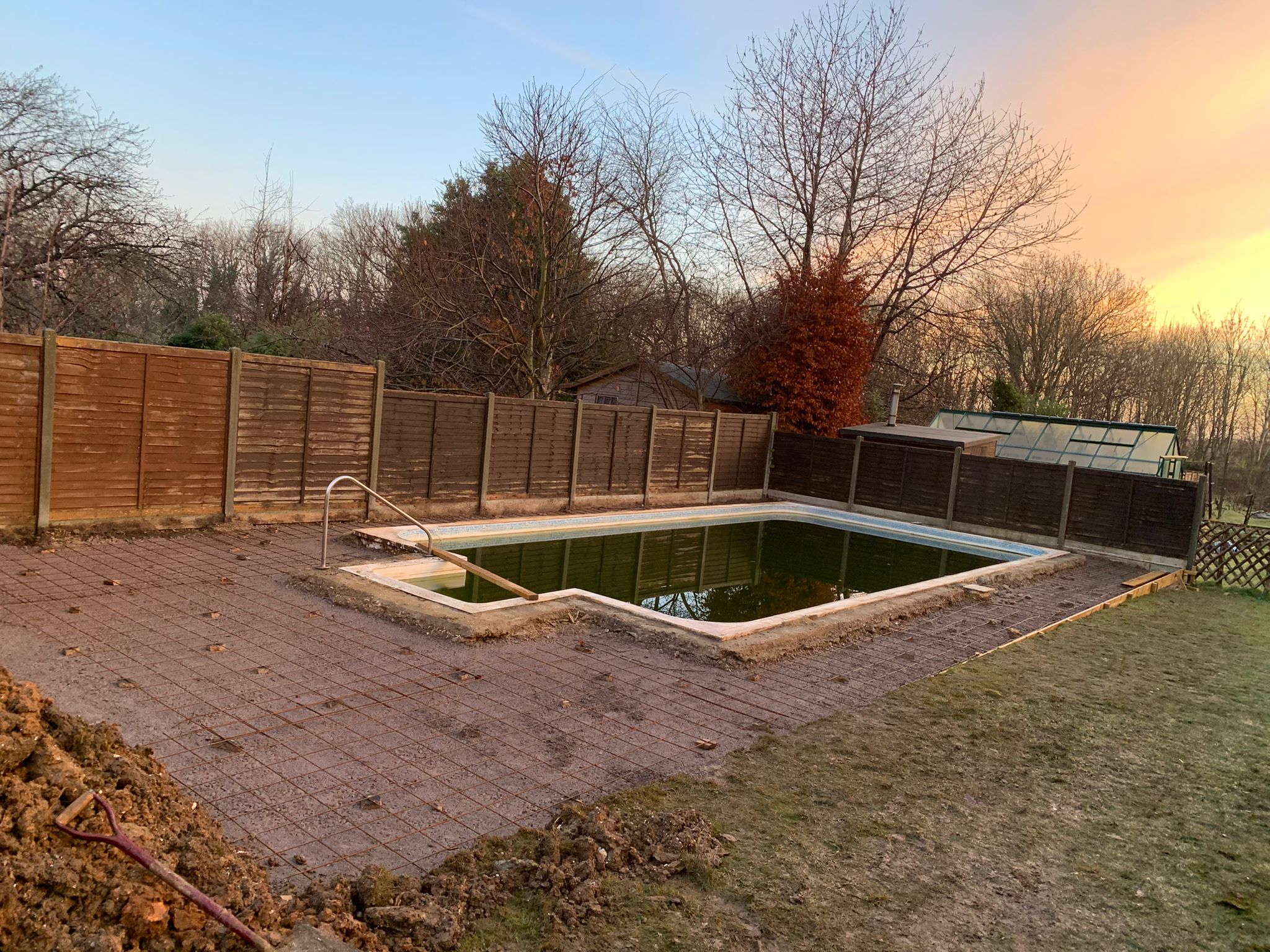 Liner pool refurbishment in Gillingham - Total Pool Services Ltd